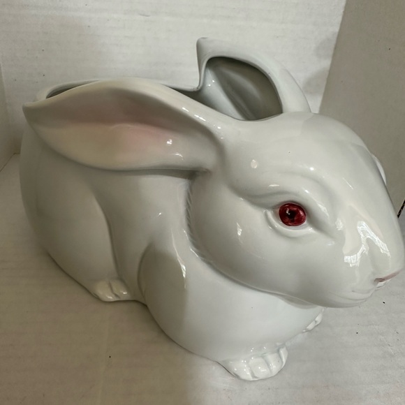 Fitz and Floyd | Art | Fitz And Floyd Rabbit Planter | Poshmark